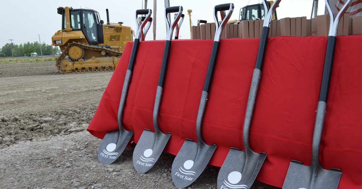 First Solar breaks ground on 1.2 GW factory in the US – pv magazine ...