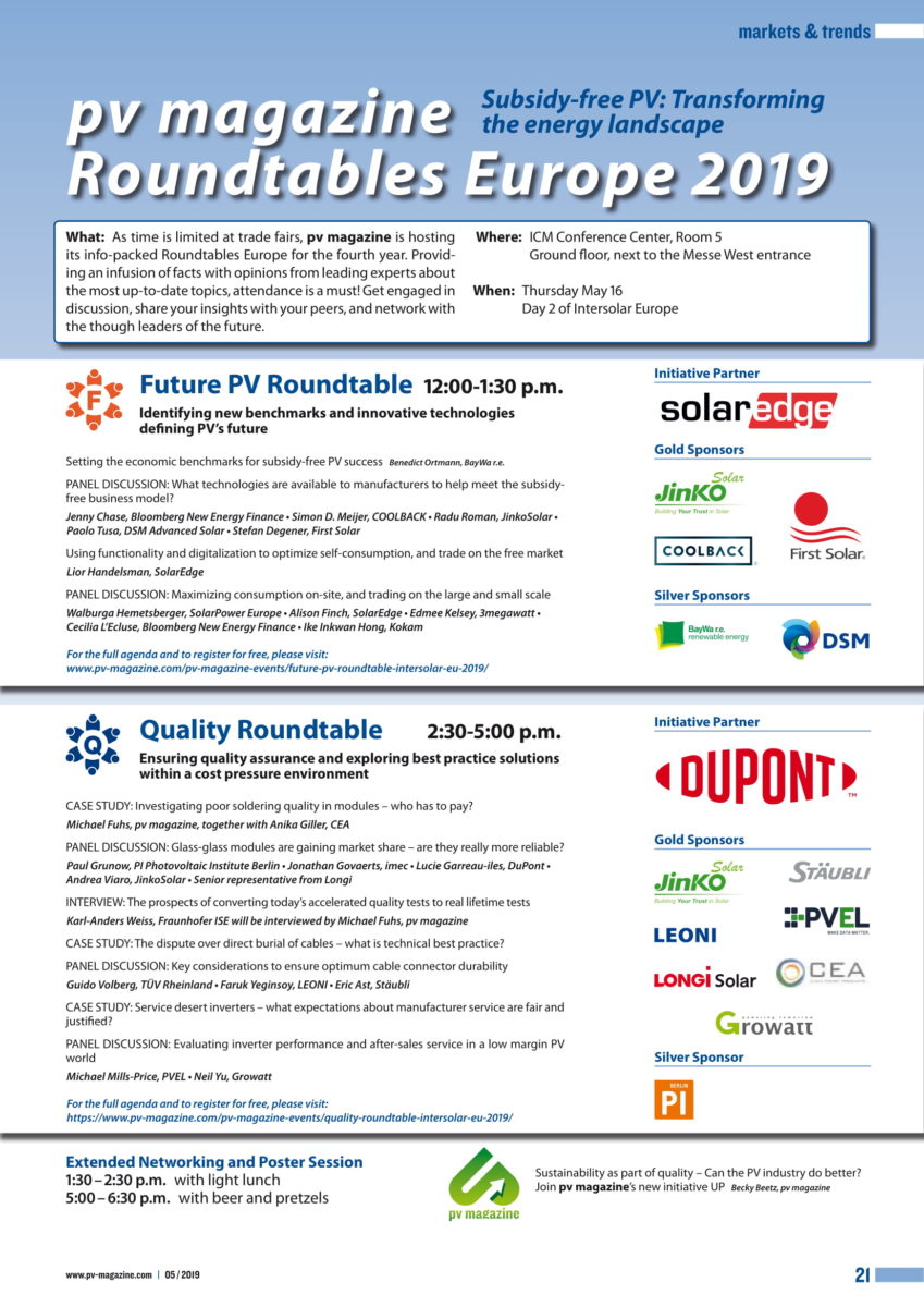 pv magazine @ The smarter E Europe – pv magazine International