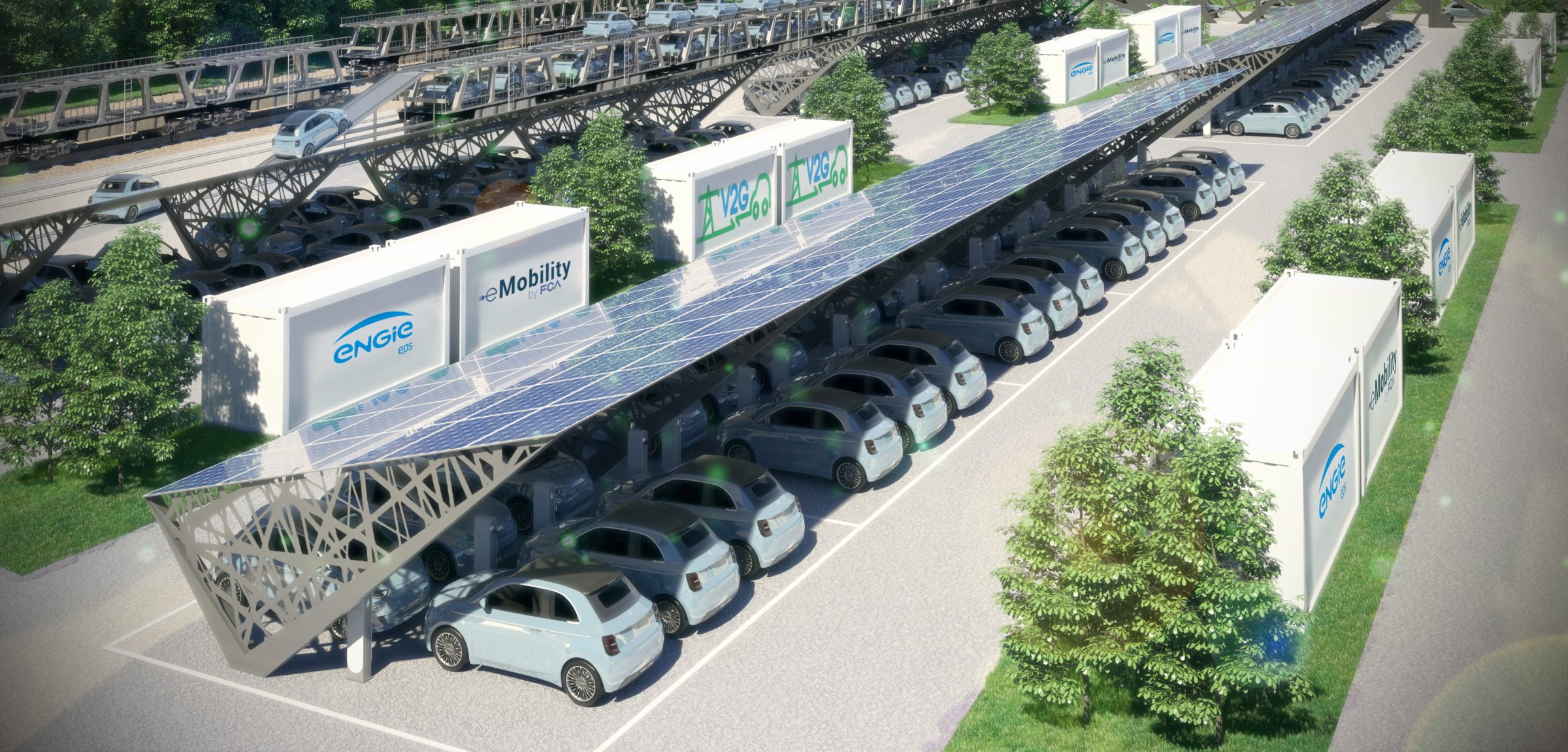 EV batteries providing grid stabilization services at Italian car ...