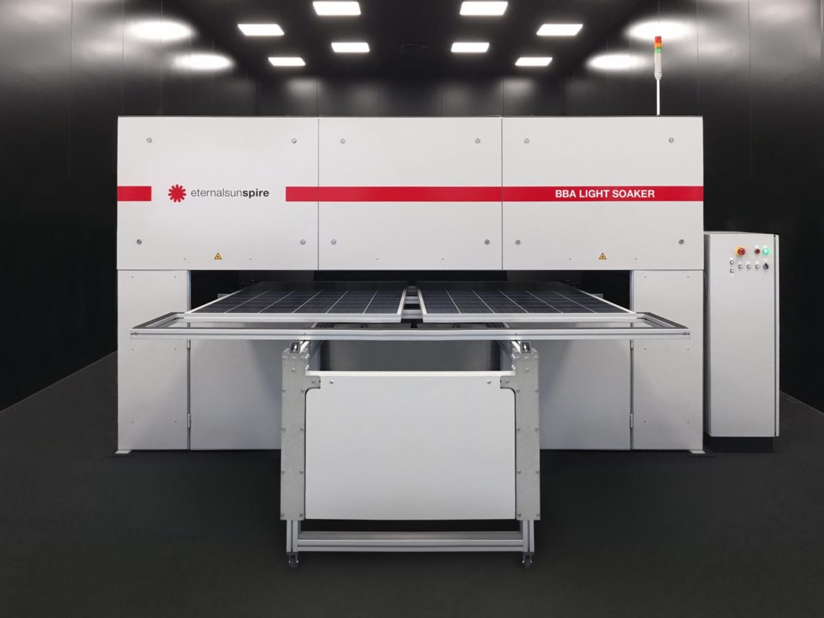 Eternalsun Spire offers its proven BBA steady-state solar simulator to ...