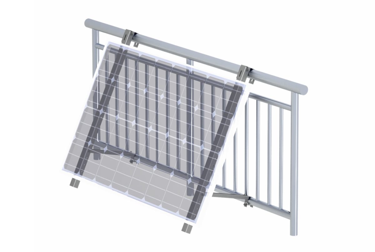 Mounting structure for balcony solar modules – pv magazine International