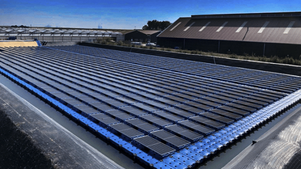 Floating PV plant crossing two adjacent ponds – pv magazine International