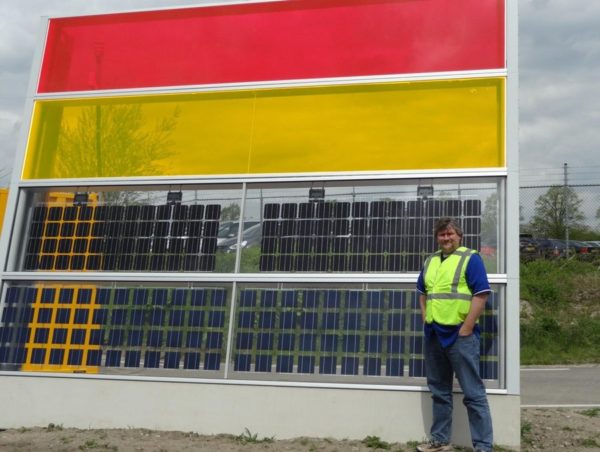 Improving PV panel performance with luminescent solar concentrators ...