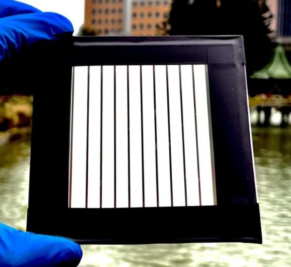 New manufacturing tech for 16.06%-efficient mini perovskite solar ...