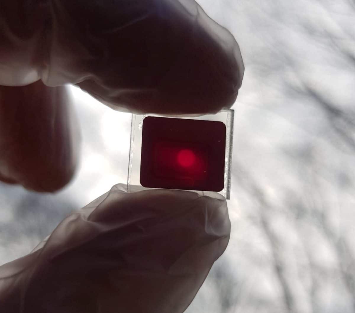 Semitransparent selenium solar cell for applications in tandem devices ...