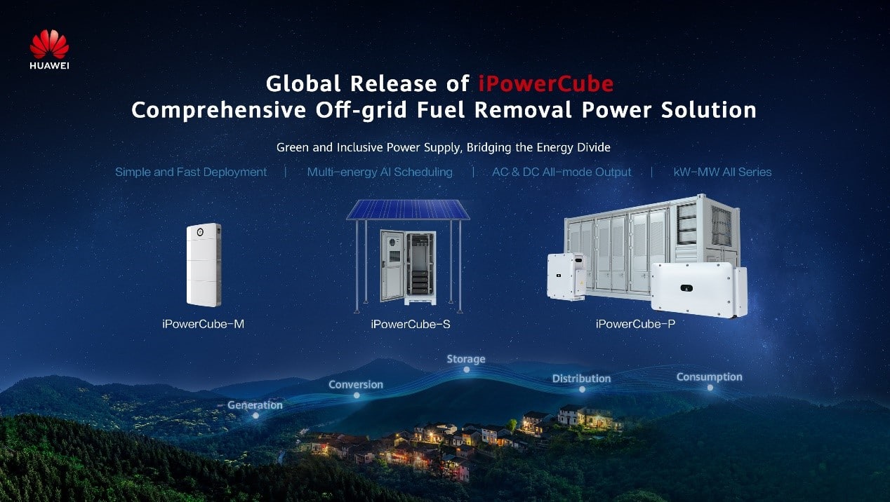 Huawei Launches the Full Series of Comprehensive Off-Grid Fuel Removal ...
