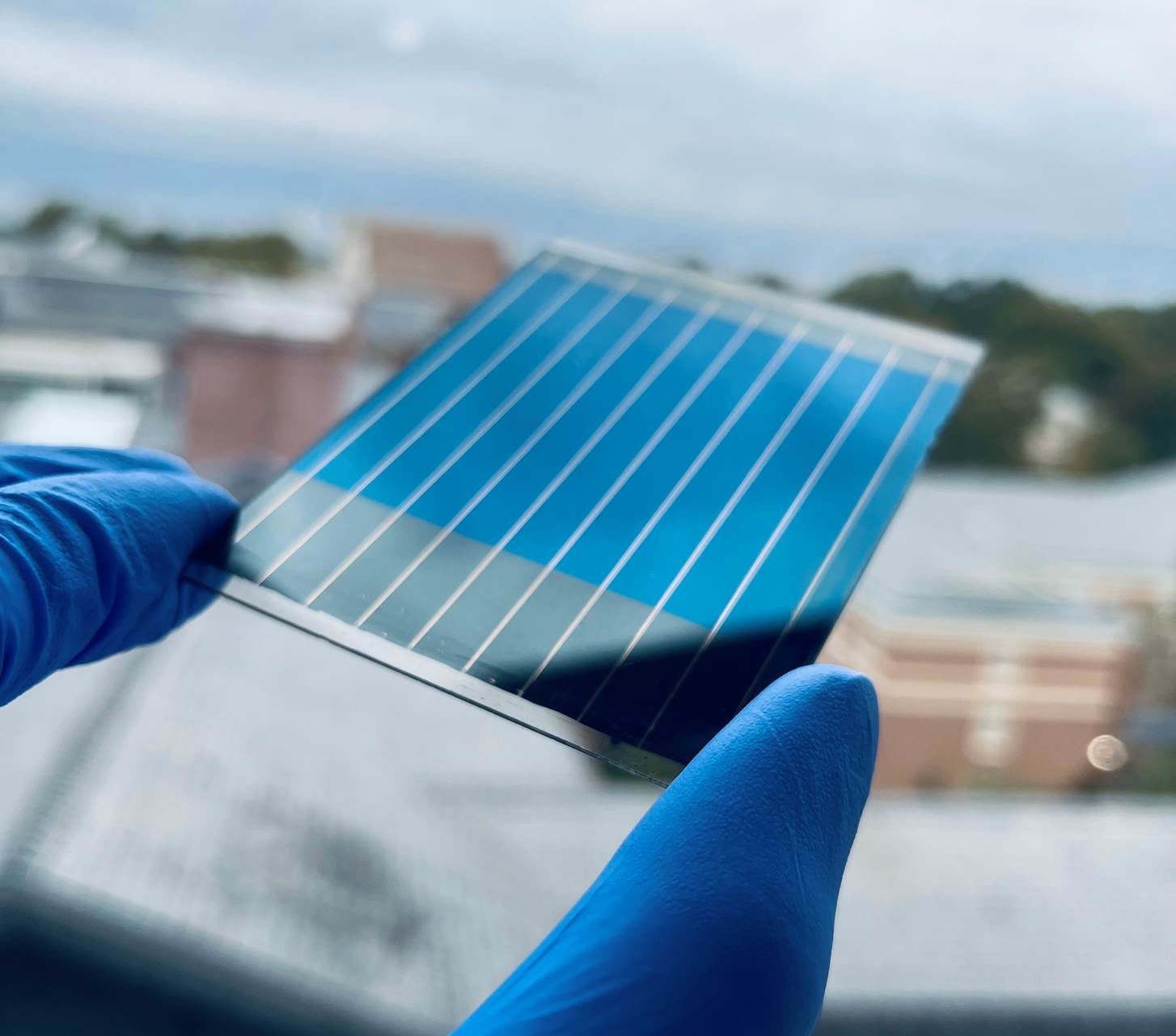 Lead-absorbing encapsulation for 18.5%-efficient mini perovskite solar ...