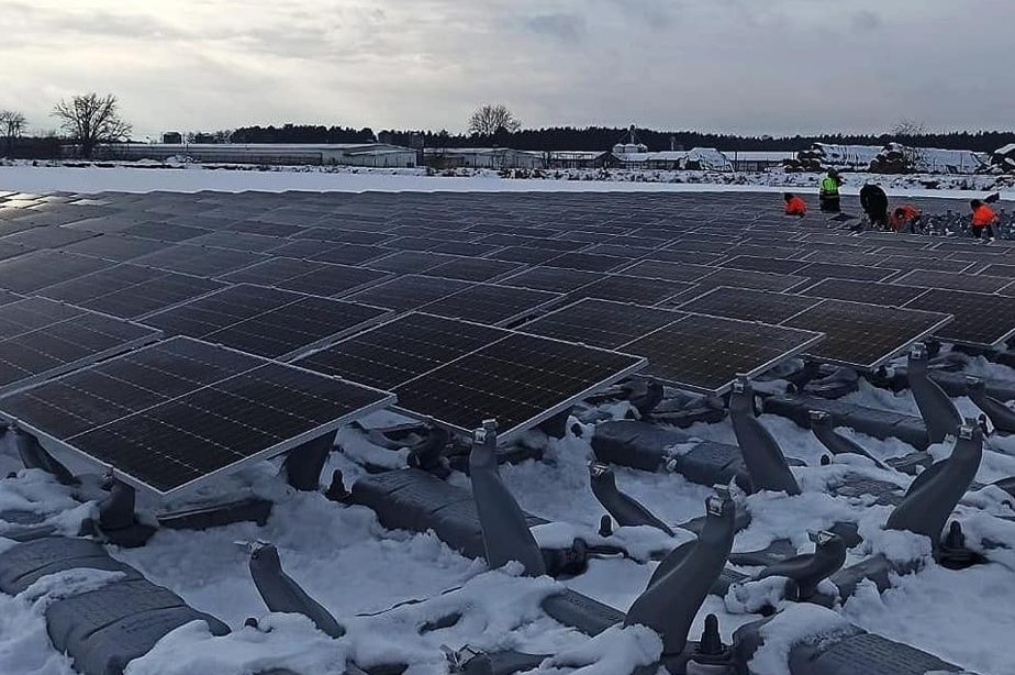 Floating PV mounting structure for harsh climatic conditions – pv ...