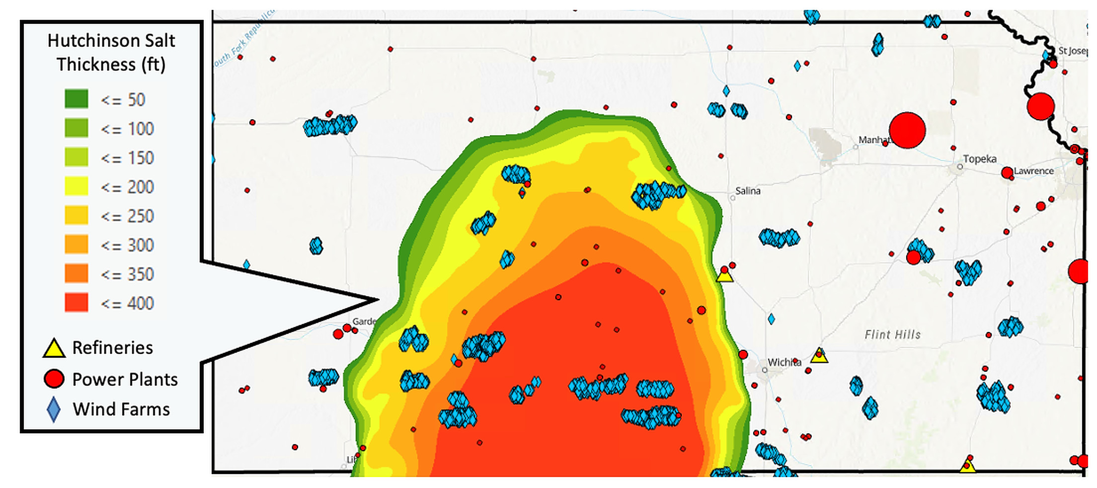 Storing excess energy in underground salt caverns in Kansas – pv ...