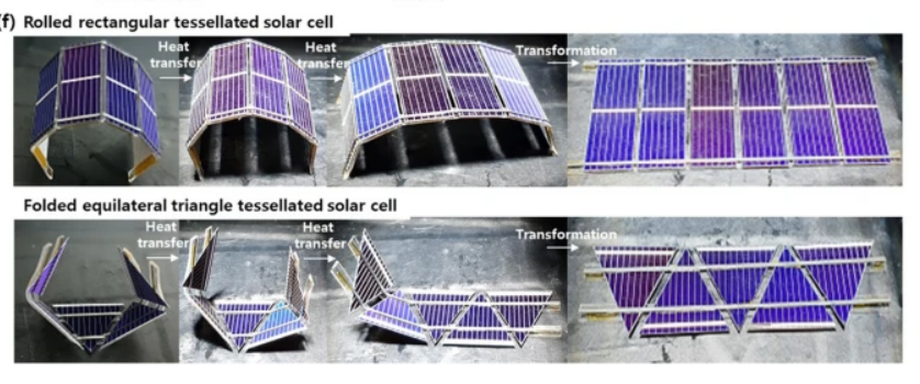 Sun-tracking tessellated photovoltaic array for use in space-restricted ...