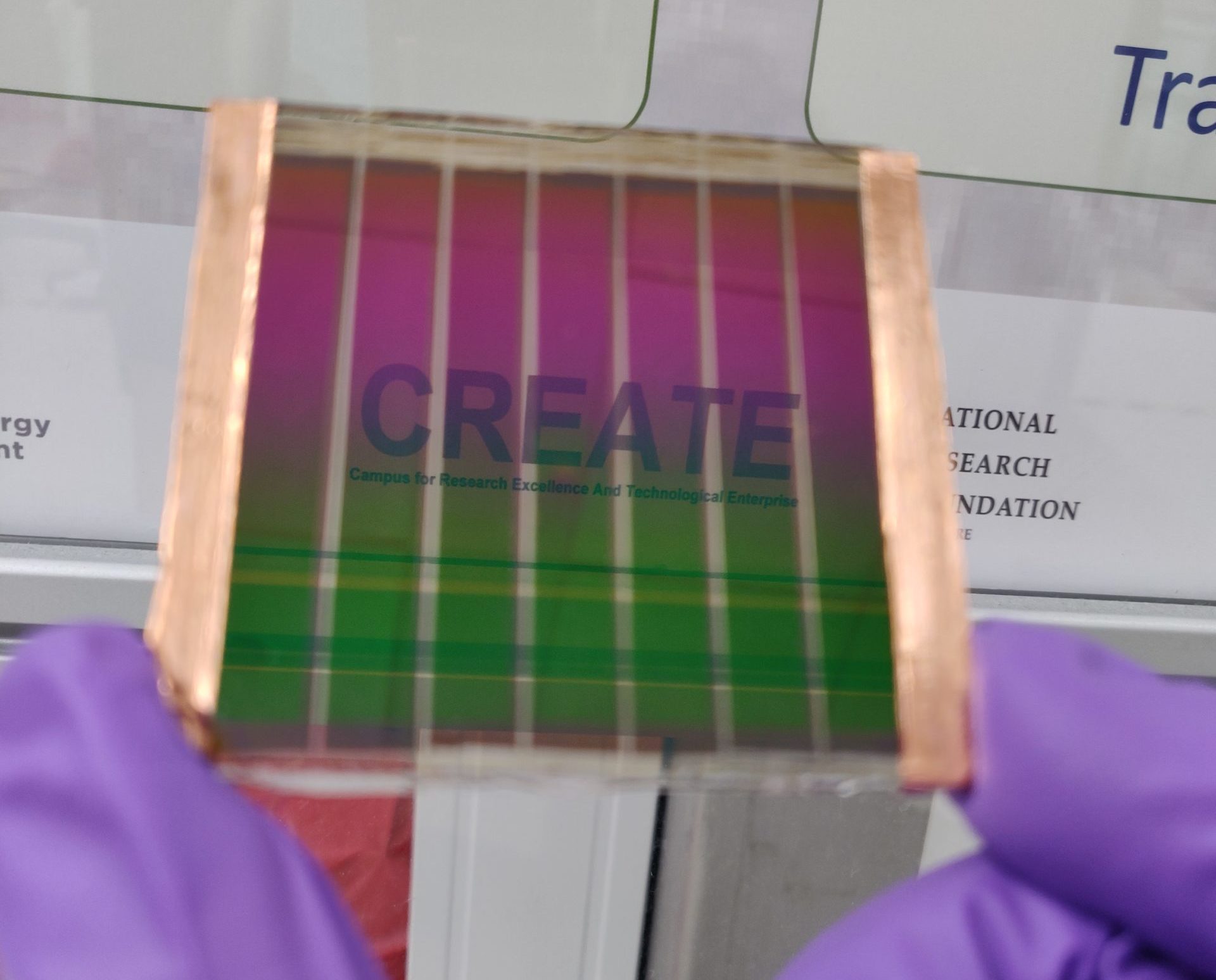 Large-area semitransparent perovskite PV module with 9.5% efficiency ...