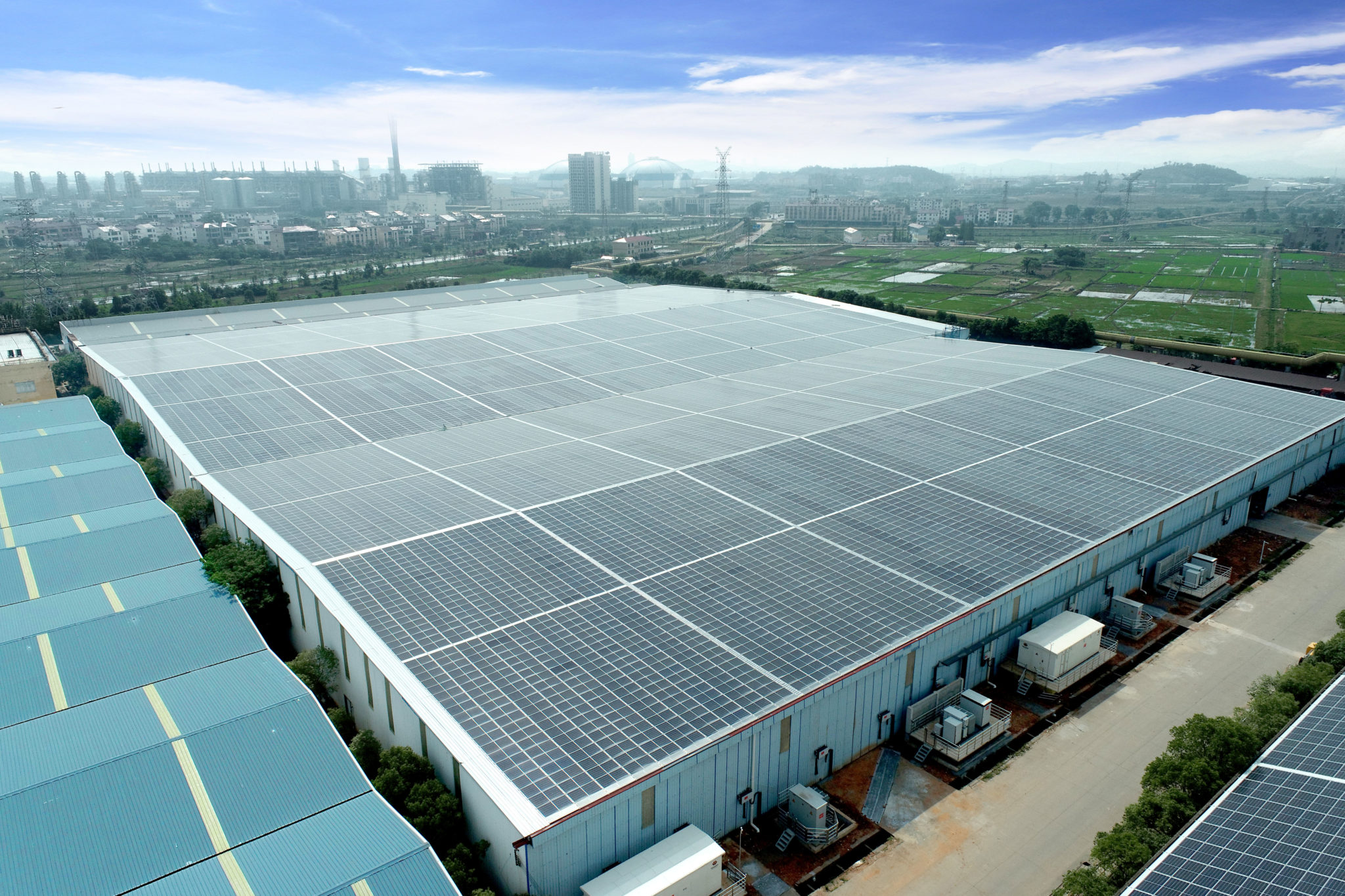 China sets BIPV record with 120 MW multi-roof solar project – pv magazine International