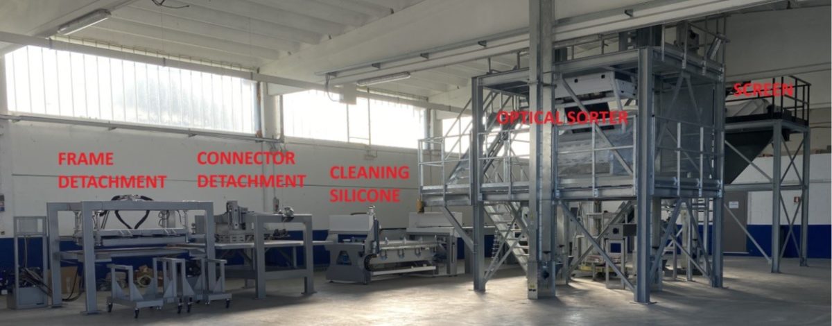 New industrial plant concept for end-of-life PV panel recycling – pv ...