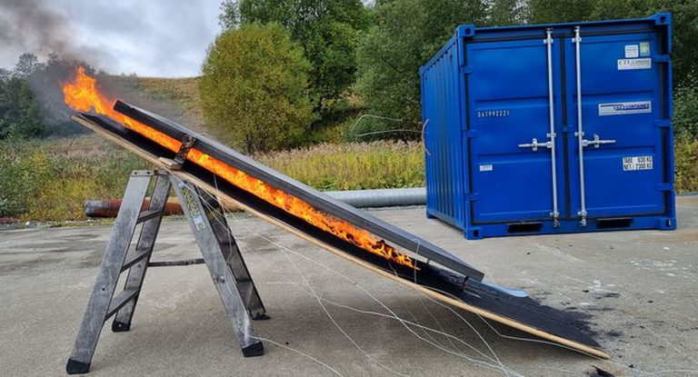 PV system fires potentially exacerbated by gap between solar panels ...