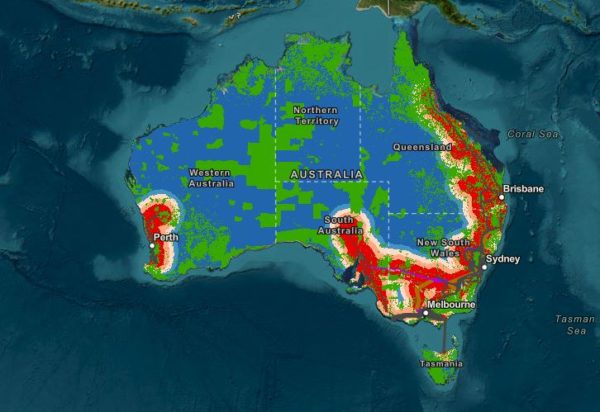 Australian researchers release heat maps for wind, solar project siting ...