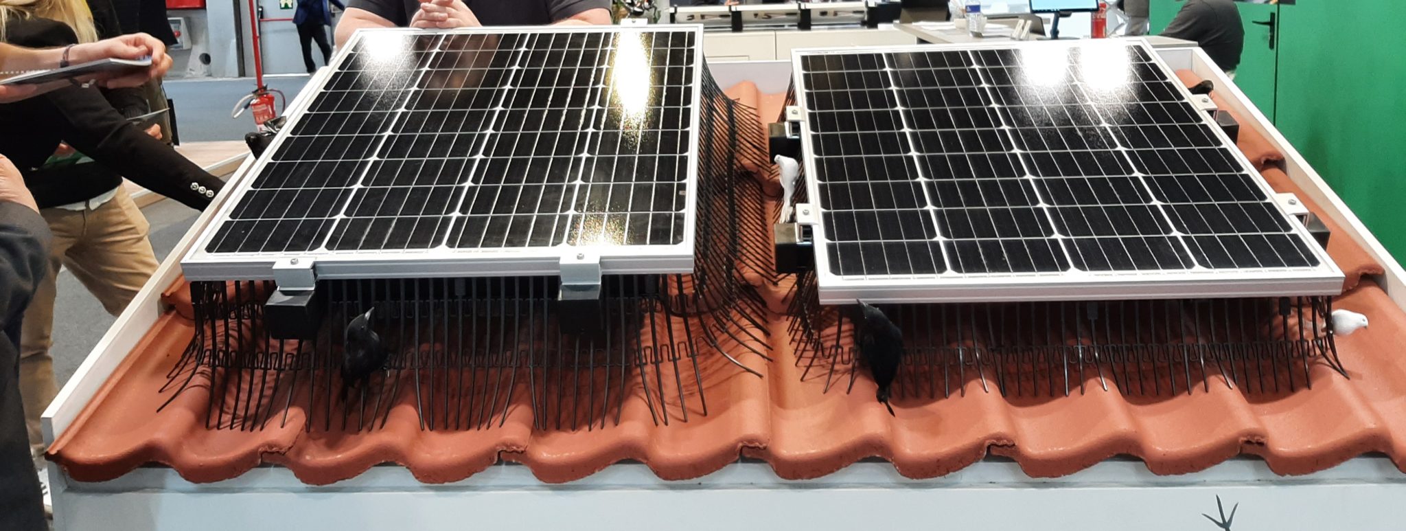 Plastic strip to prevent birds from nesting under rooftop solar – pv ...