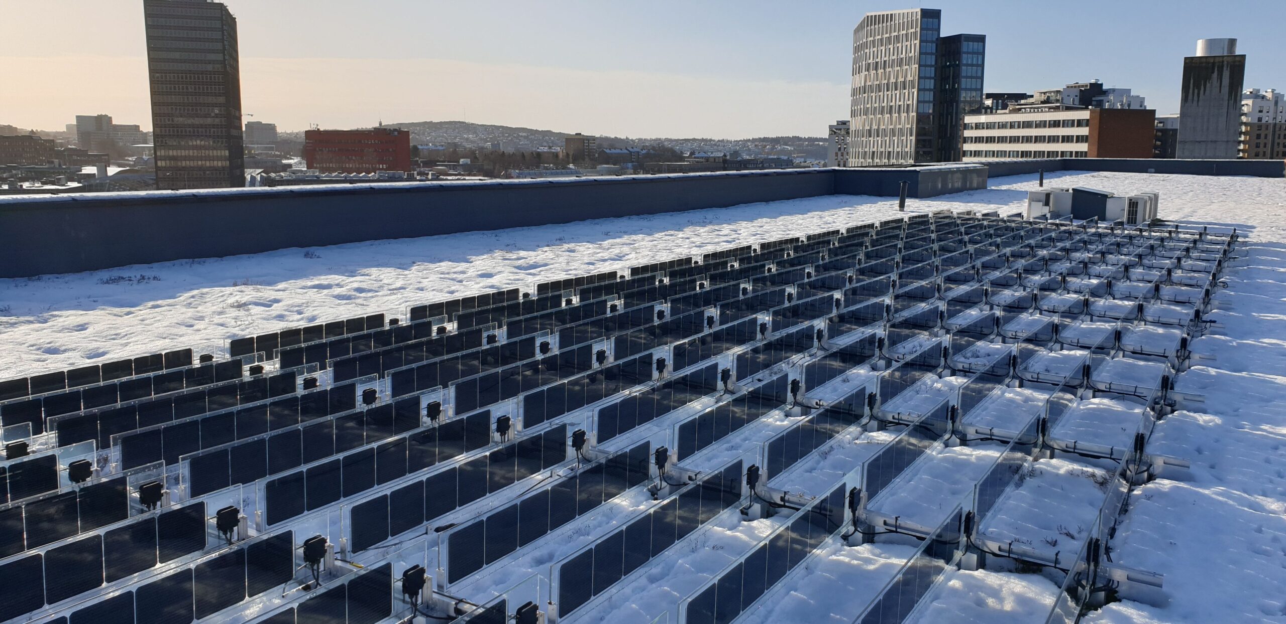 High-latitude tests show vertical rooftop PV yields 30% more energy ...