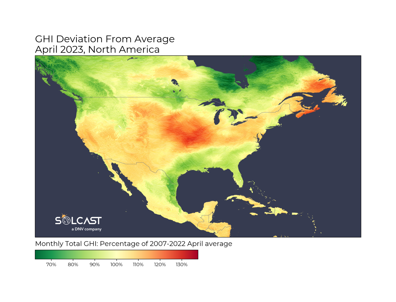 April irradiance up for US and Mexico, down for Canada – pv magazine ...