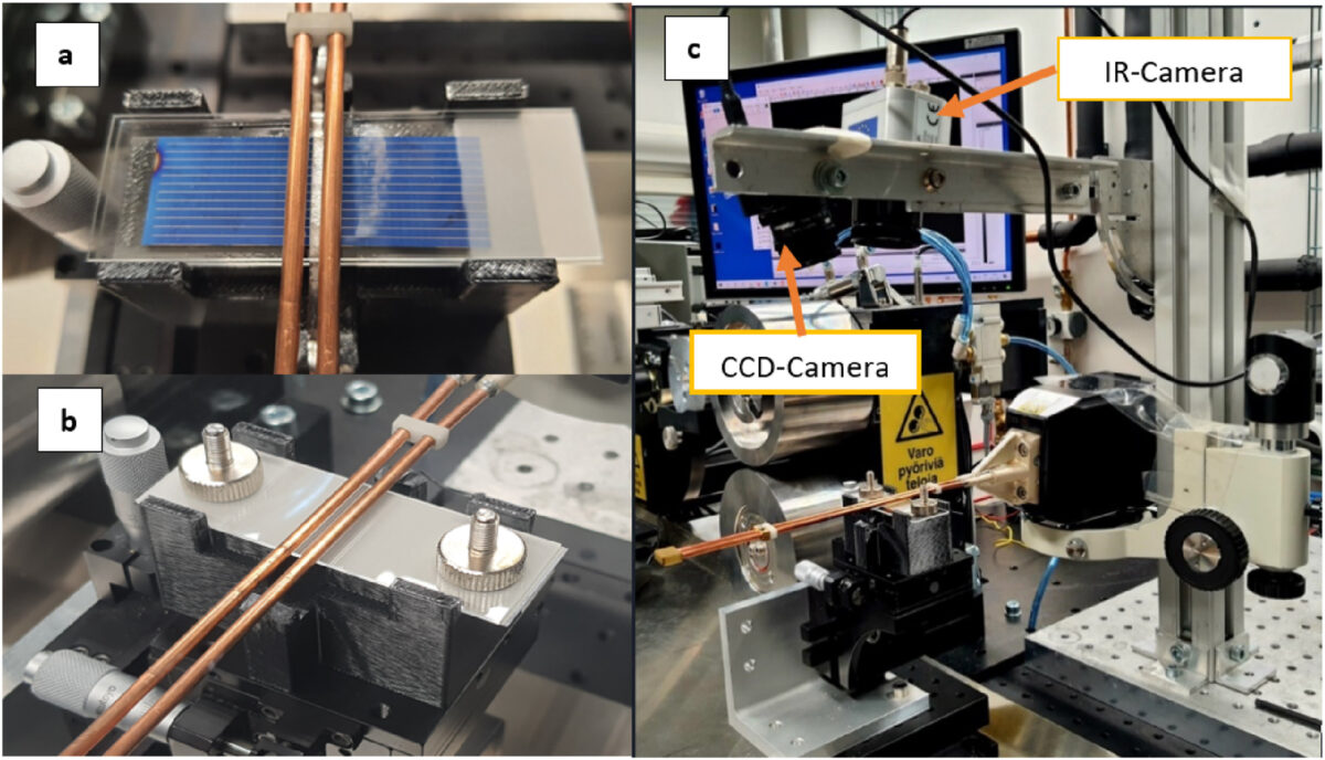Novel non-contact soldering technique for ribbon tabbing in solar cell ...