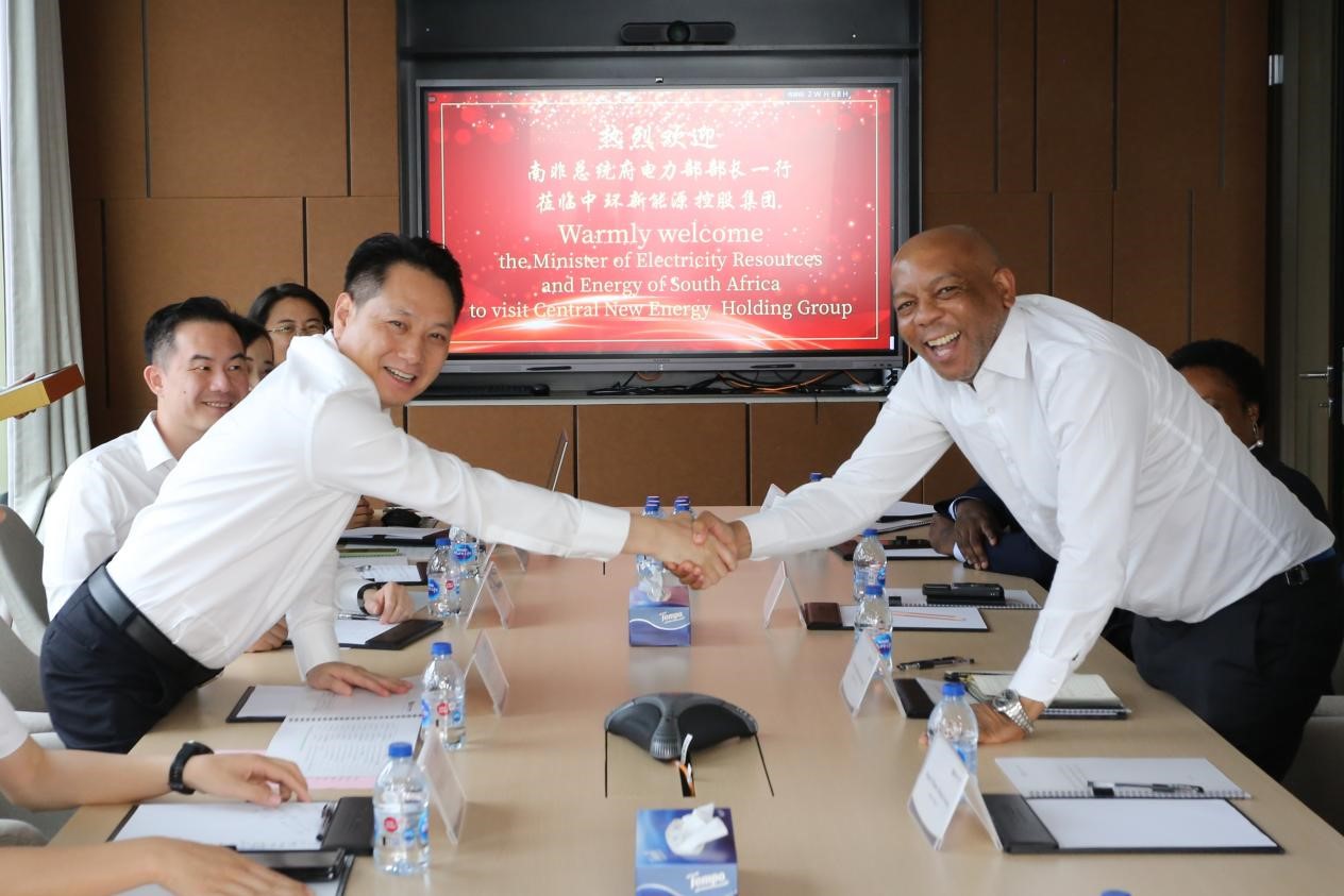 The Minister of the Department of Power from the South Africa visited ...