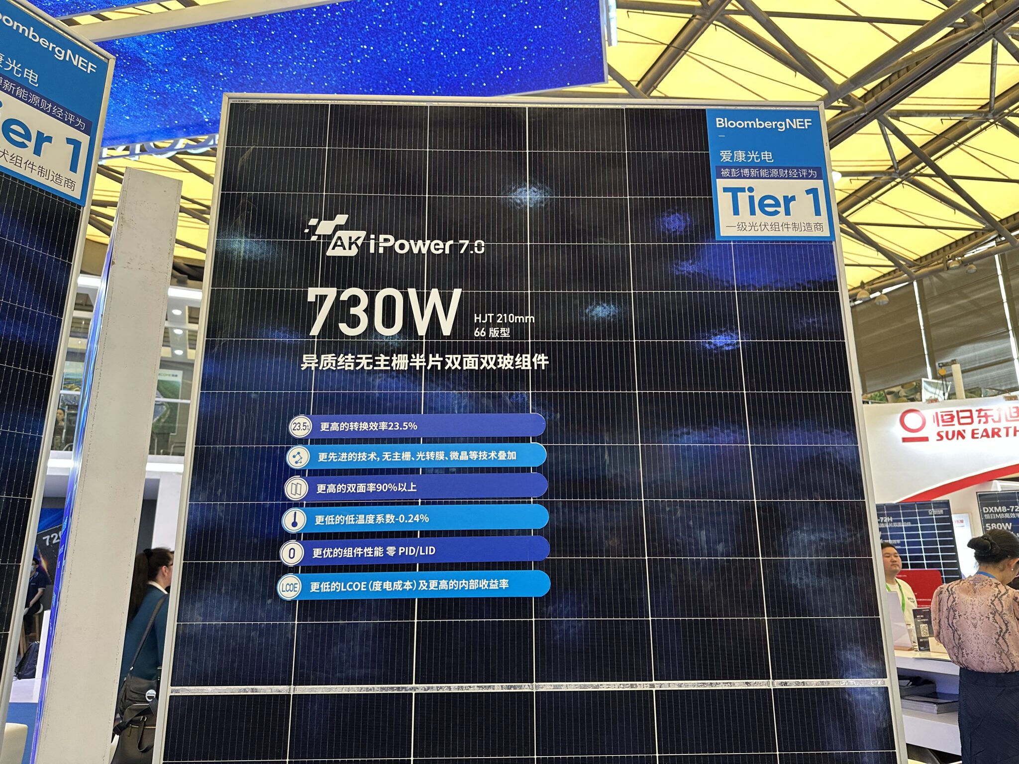 Akcome Unveils New 730 W Heterojunction Solar Modules Pv Magazine International