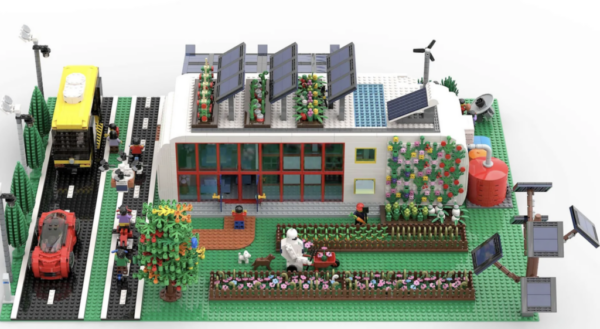 Sustainable solar ‘net zero plus’ home built with LEGO – pv magazine ...