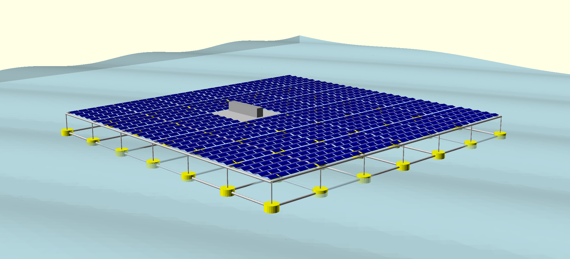 Assessing complementarity of offshore hybrid wind-solar projects in ...