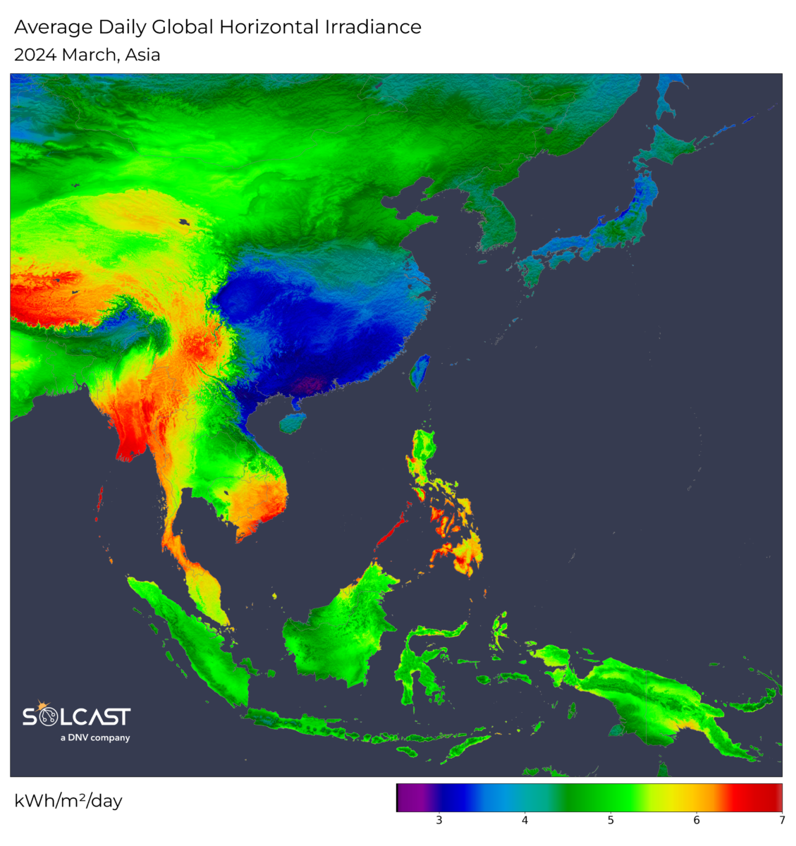 Jet stream, prolonged monsoon shape March solar patterns across Asia ...