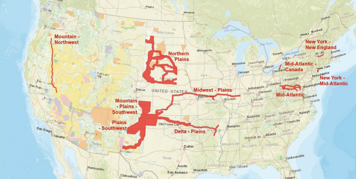 US government proposes 10 ‘national interest’ transmission corridors ...