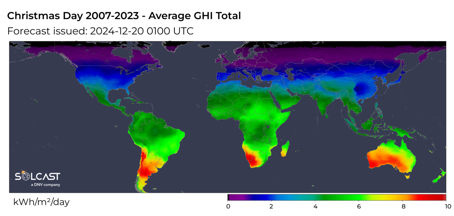 Christmas Day forecast delivers solar surprises for some – pv magazine ...