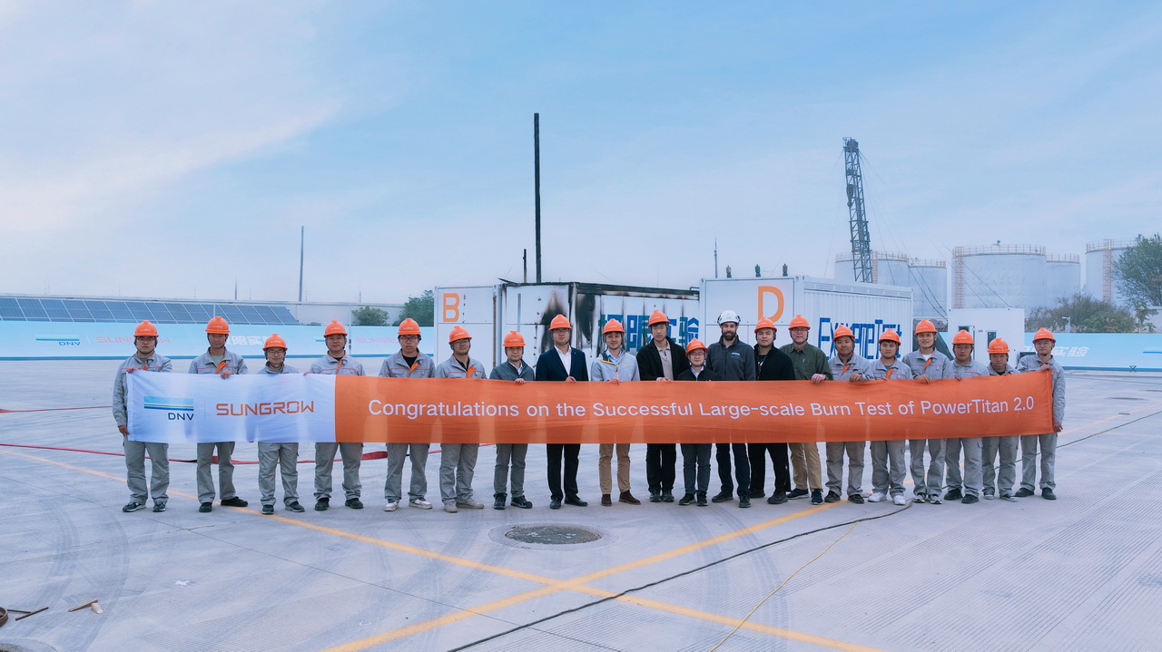 Fire-Tested: Sungrow Reinforces BESS Safety with Large-Scale Burn ...