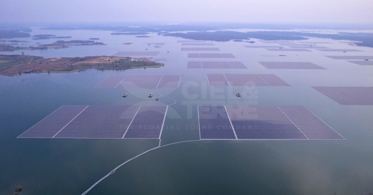 Ciel & Terre completes 120 MWp floating solar array with new anchoring ...