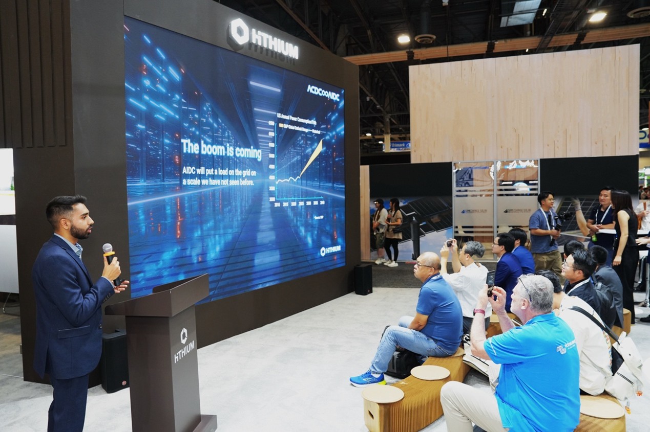 HiTHIUM Launches AI Data Center Energy Storage Solution at RE+ 2025 ...