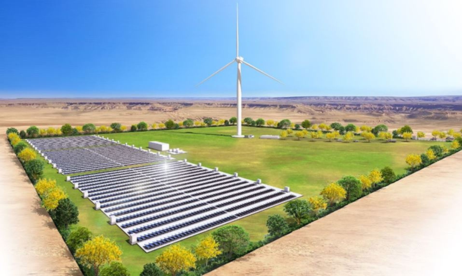 Toshiba ESS tests hybrid wind-solar project with storage in Saudi ...