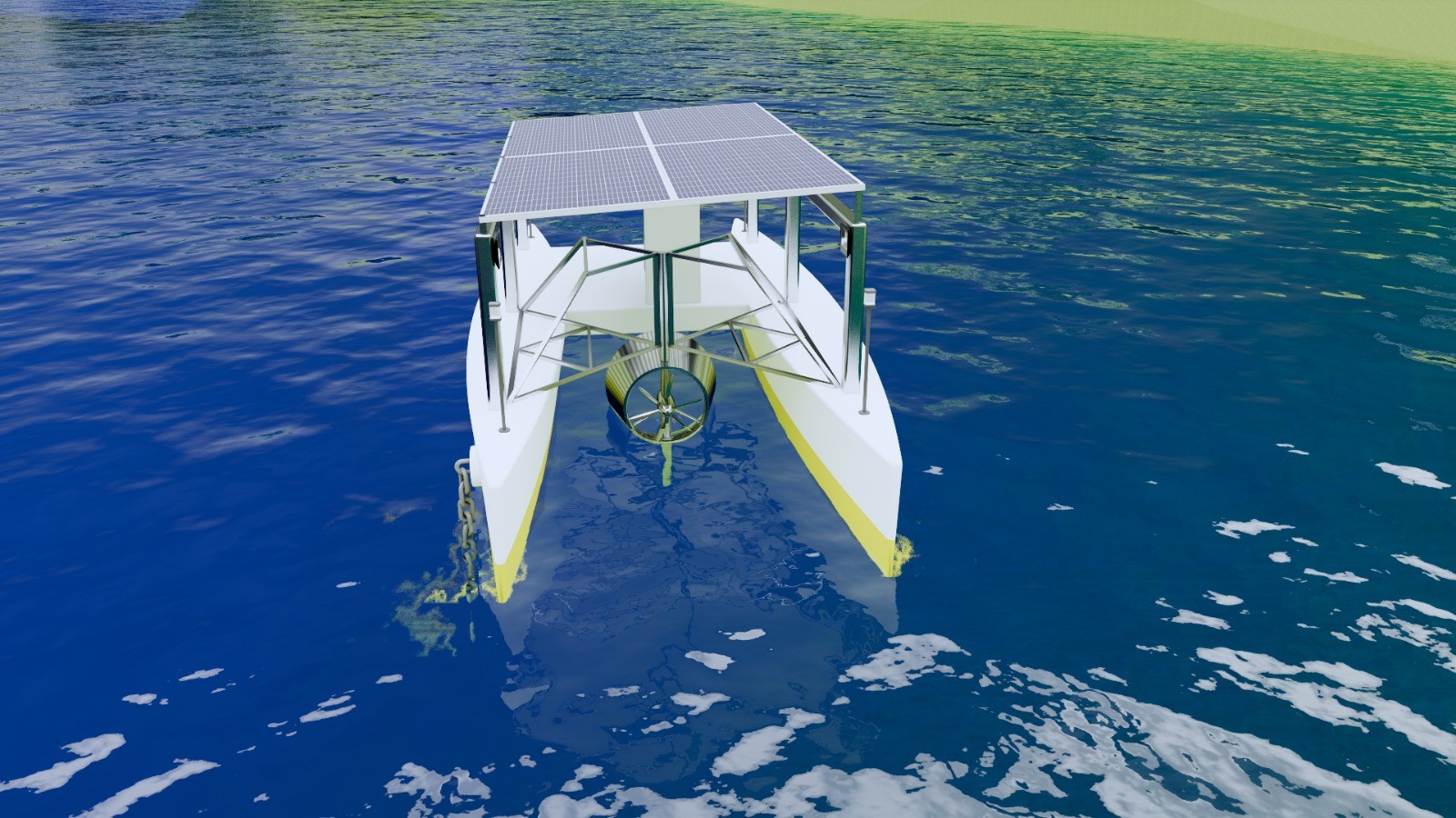 Hybrid tidal-photovoltaic system for modular renewables deployment in ...