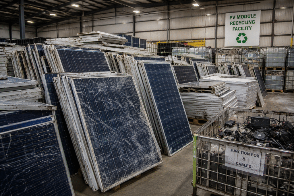 New PV module recycling tech achieves 97.75% silicon recovery for ...